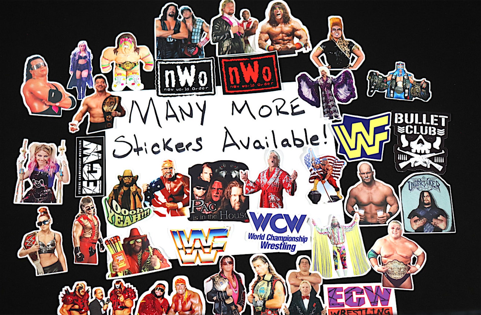 Bianca Belair & Jade Cargill Sticker [ Wwe - Hulk Hogan - Ric Flair ...