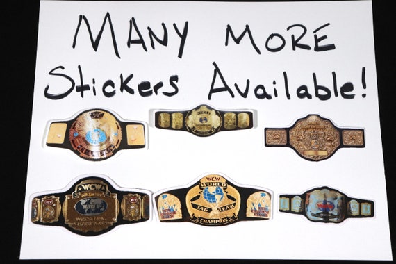 Paper Stickers, Labels & Tags Ric Flair - Hulk Hogan - Randy Savage ...