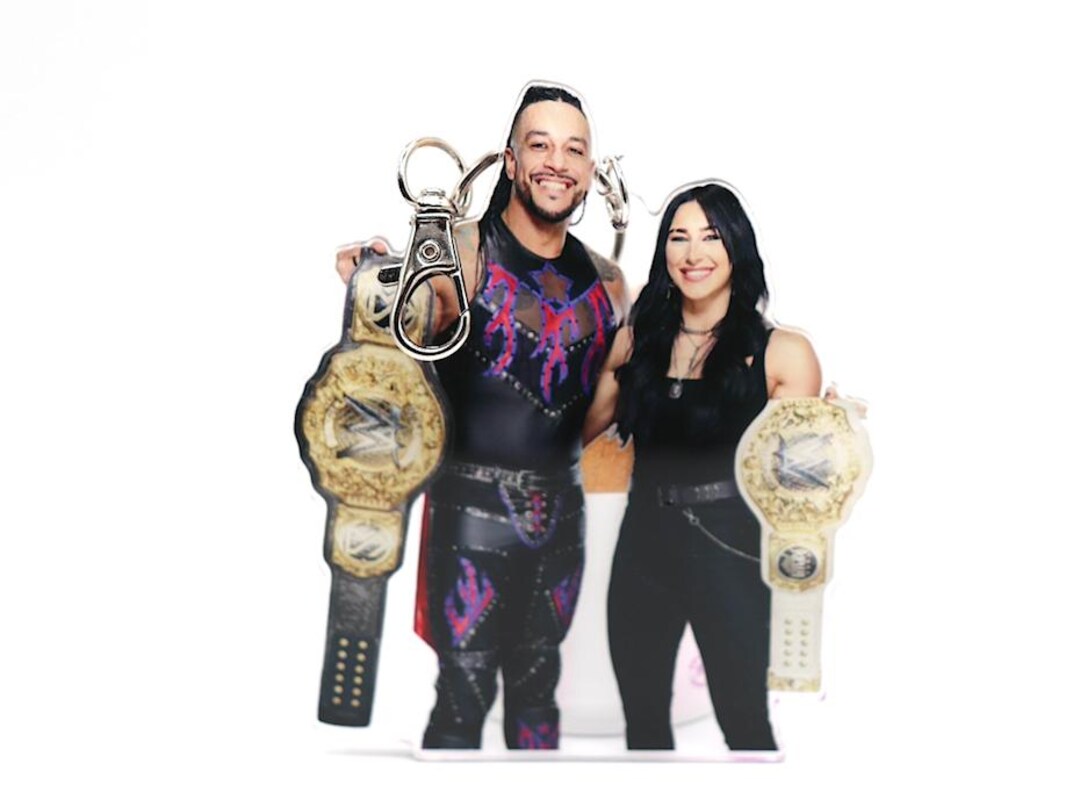 Rhea Ripley & Damian Priest Keychain [ Wwe - Terror Twins - Hulk Hogan ...