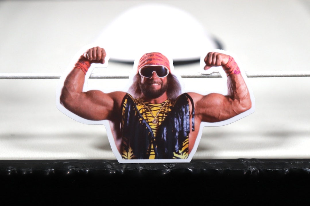 Macho Man Randy Savage Icon Sticker No.4 hulk Hogan, Ric Flair ...