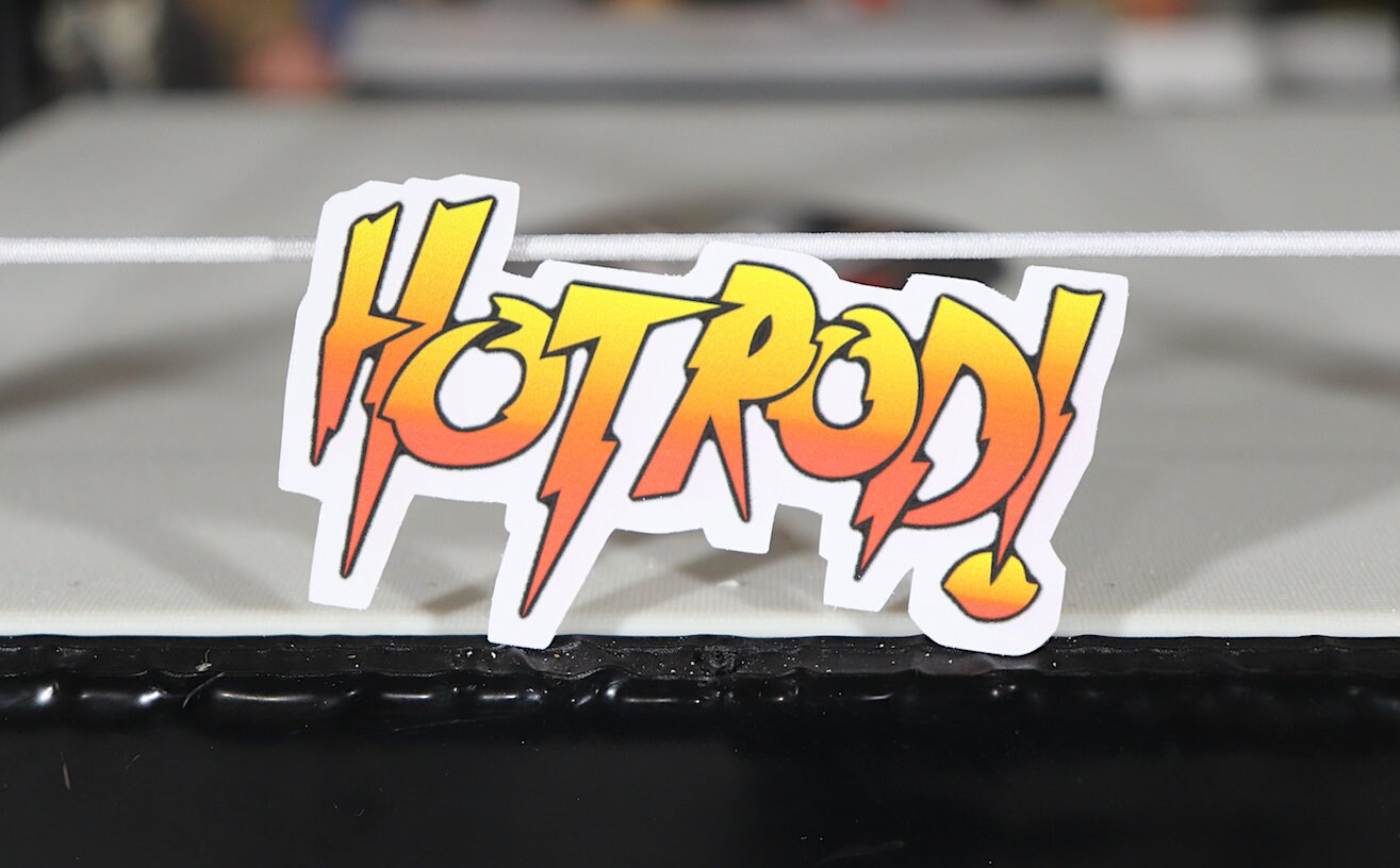 Rowdy Roddy Piper Logo Sticker Hot Rod Wrestling Ric | Etsy Rowdy Roddy Piper Logo Sticker Hot Rod Wrestling Ric | Etsy