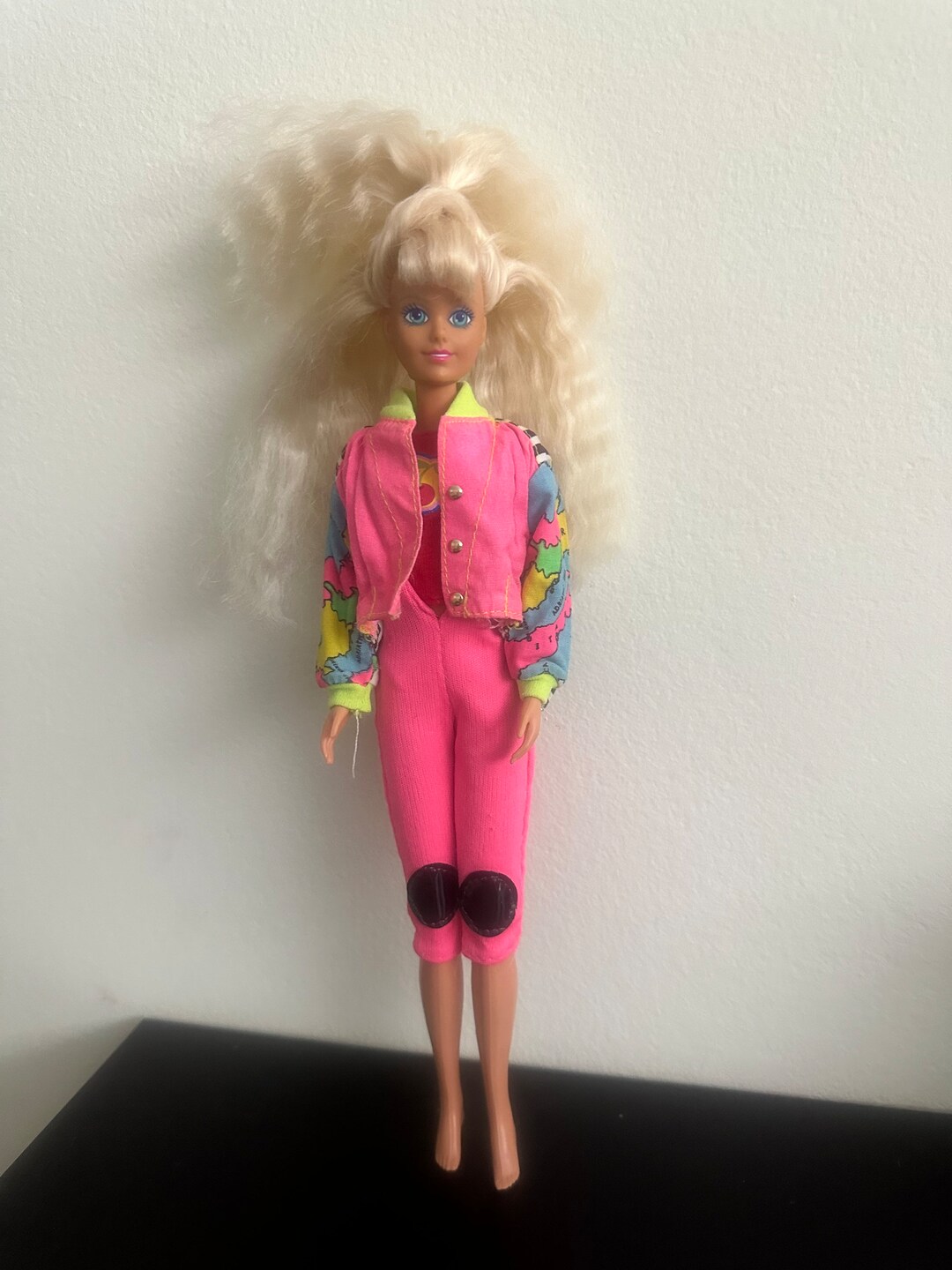 Vintage Late 1980s Sindy Doll in Pink Outfit With World Map, Wavy ...