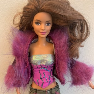 Barbie MTM made to Move Doll Unlimited Articulation, Gorgeous Brunette ...