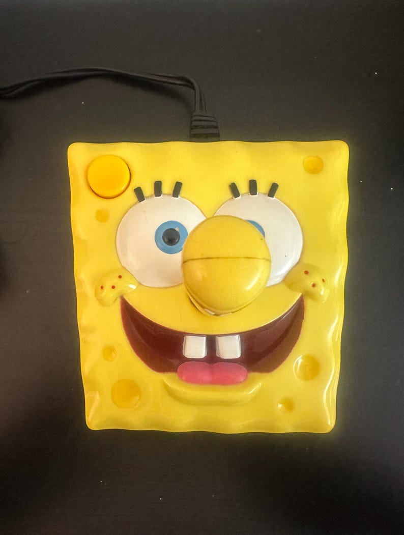 Spongebob Squarepants Plug & Play Video Game, 2003 Jakks Pacific - Etsy
