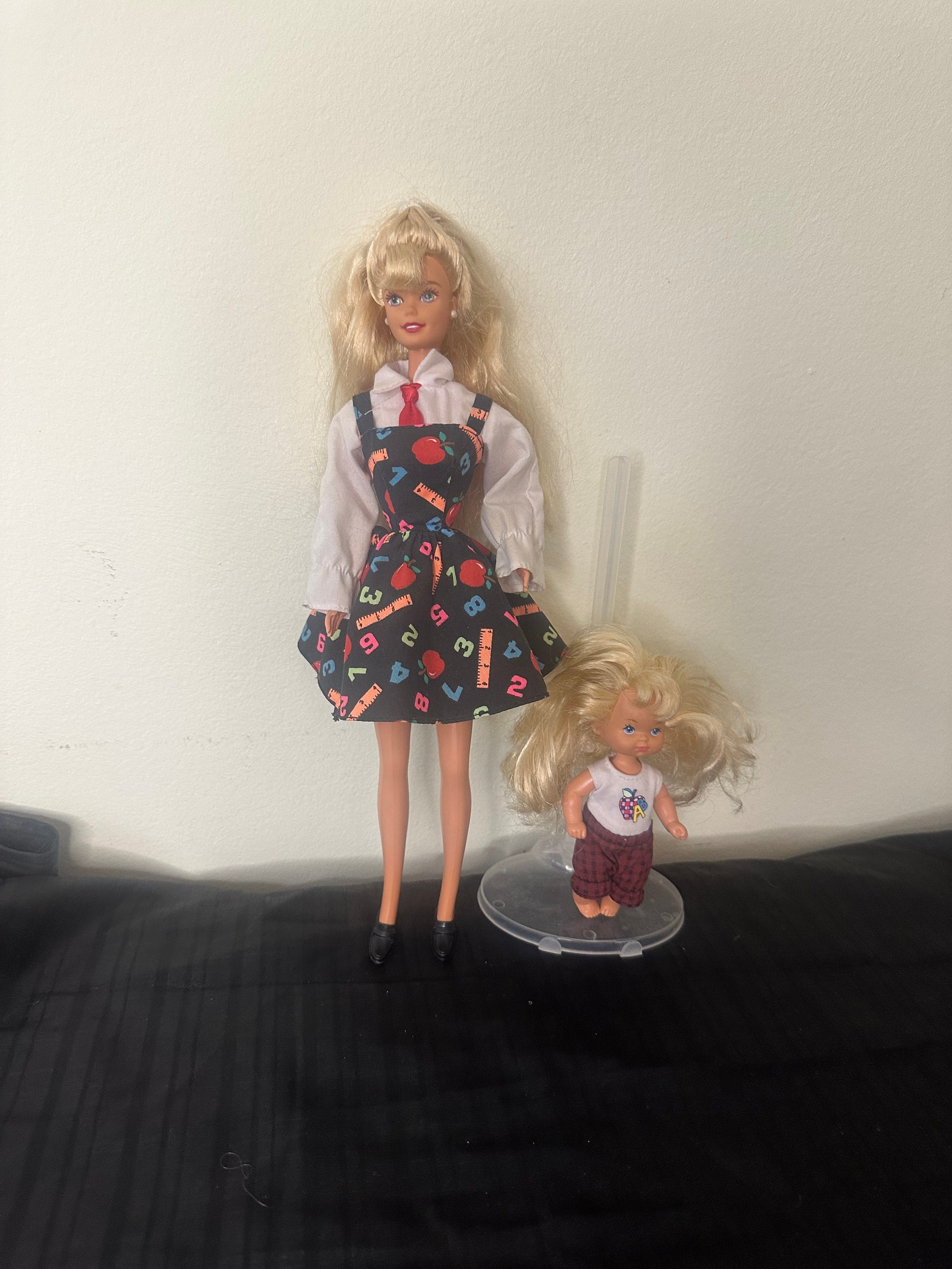 Vintage Barbie Teacher Doll With Small Student Nostalgic Collectible ...