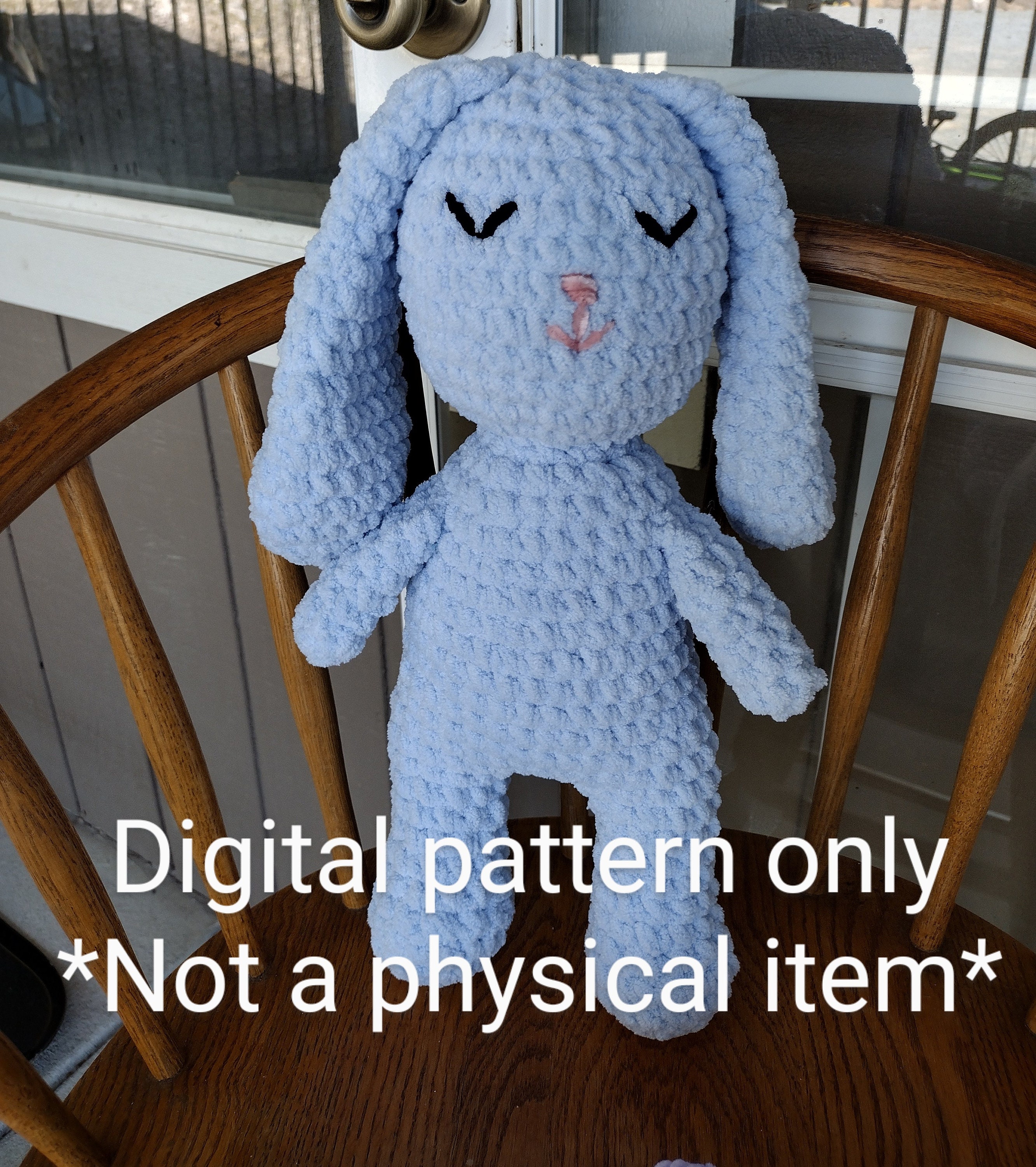 Reggie the No-sew Rabbit Crochet Pattern - Etsy
