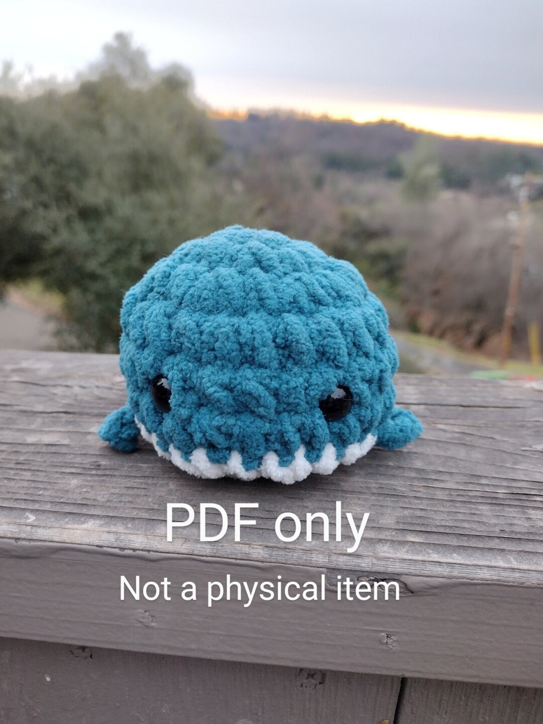 Wally the Whale Crochet Pattern - Etsy