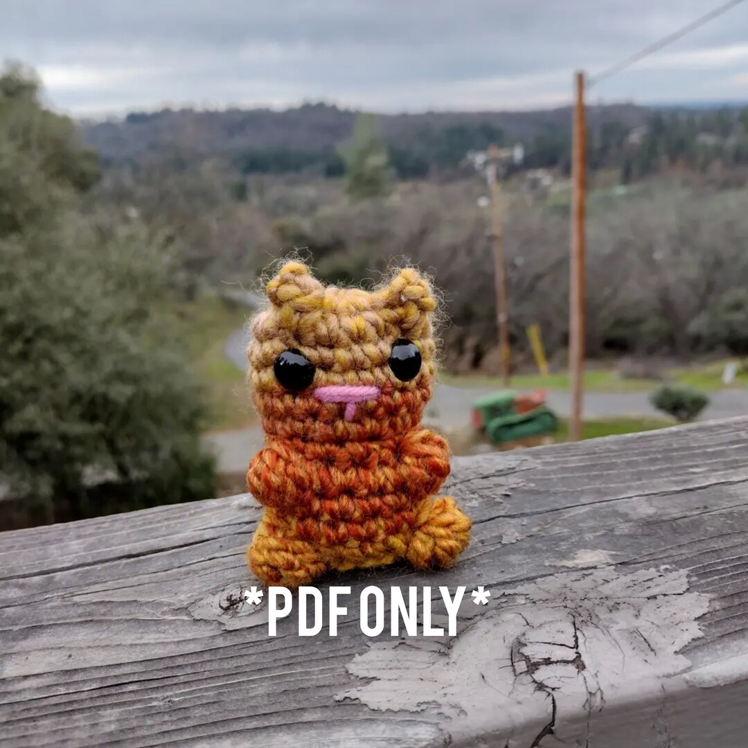 Mochi the Cat Crochet Pattern, No Sew Crochet Pattern - Etsy