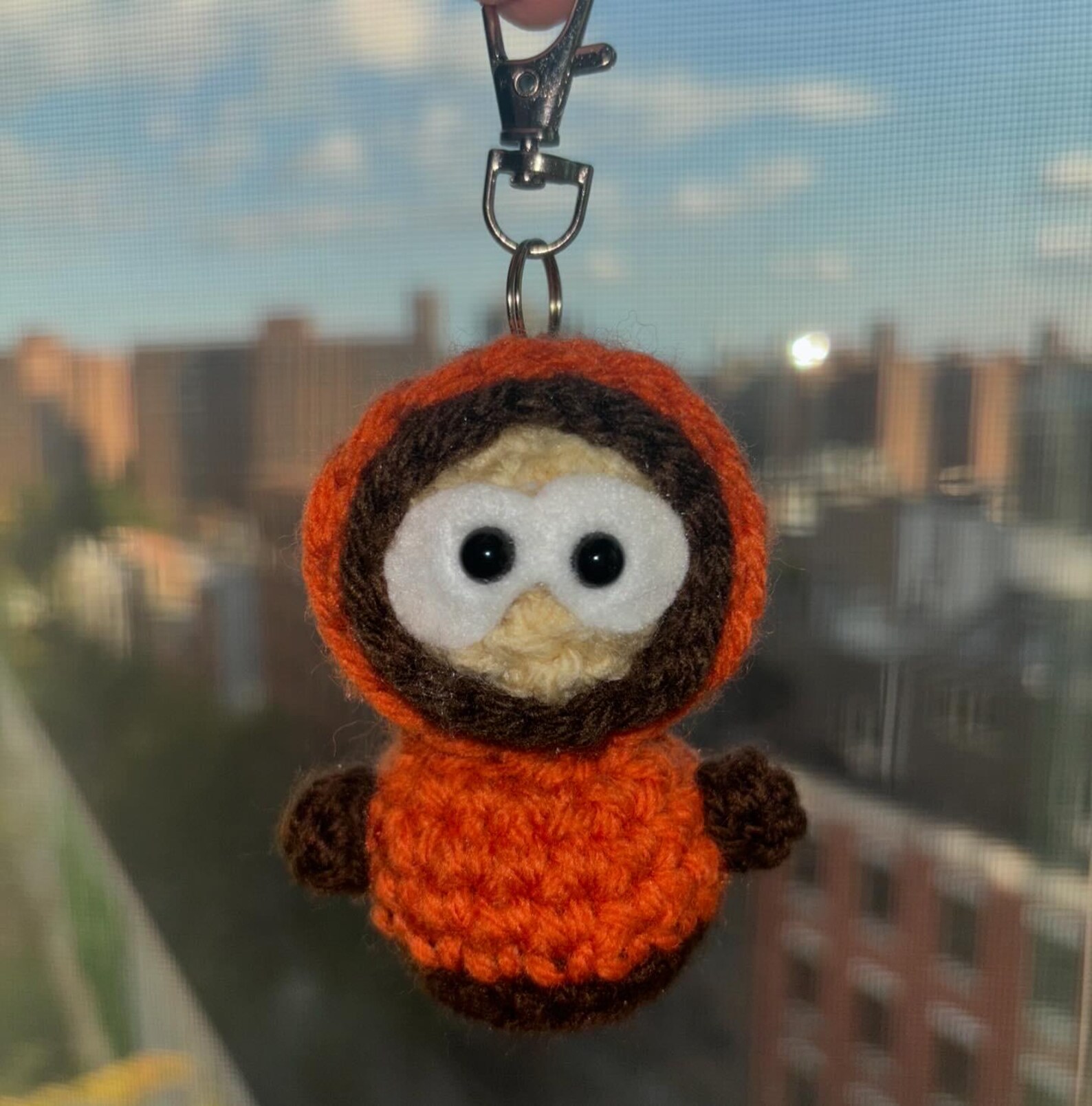 Kenny, South Park Crochet Plushie Keychain - Etsy