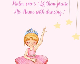 Let Them Praise His Name With Dancing Psalm 149 Bible Verse Instant ...