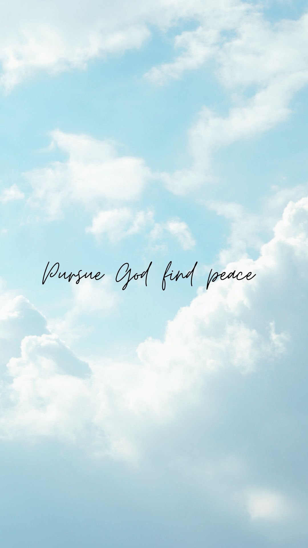 Phone Wallpaper, God, Peace, Mobile Wallpaper Bible Verse Pursue God ...