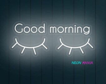 Good Morning Neon - Etsy