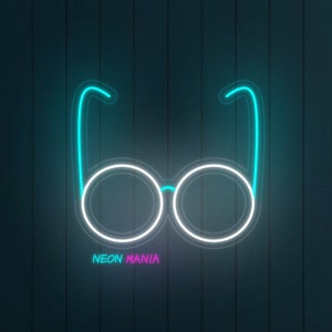 Eyeglasses Neon Sign, Reading Glasses Led Neon, Eyeglasses Led Lights ...