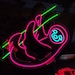 Sloth Neon Sign, Elusive Neon Light, Elusive Sloth Neon Light, Custom ...