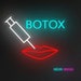 Botox Neon Sign, Lip Flip Led Sign, Custom Beauty Salon Sign, Cosmetics ...