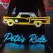 Custom Car Neon Sign. Personalized Car Sign. Garage Led Light Sign ...