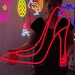 Wedding High Heels Neon Sign, Stilettos Led Sign, Women Shoe Neon Light ...