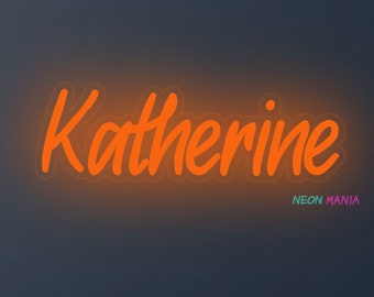 Katherine Neon Sign - Etsy
