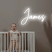 James Neon Sign, James Led Neon Sign, James Bespoke Neon Sign, Names ...
