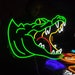 Crocodile Neon Sign, Alligator Led Neon Light, Croc Led Light, Custom ...