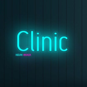 Clinic Neon Sign, Medicine Led Light, Sign for Hospital Neon Light Wall ...