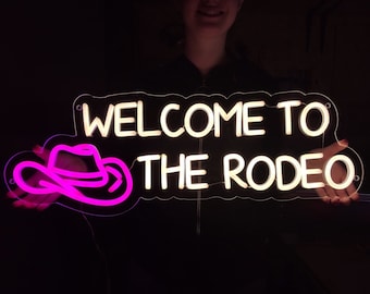 Rodeo Led Light Sign - Etsy
