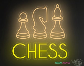 Chessman Light Sign - Etsy
