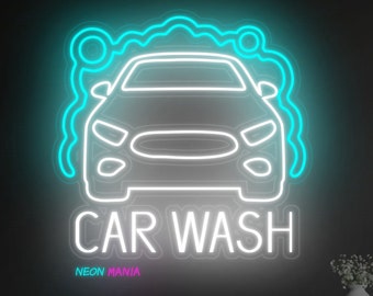Car Wash LED Neon Sign - Etsy