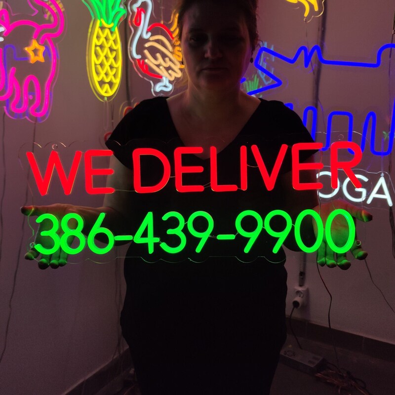 Delivery Neon Sign - Etsy