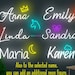 Anna Name Neon Sign, Anna Led Neon Sign, Custom Name Neon Sign, Kids ...