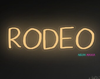 Rodeo Led Light Sign - Etsy