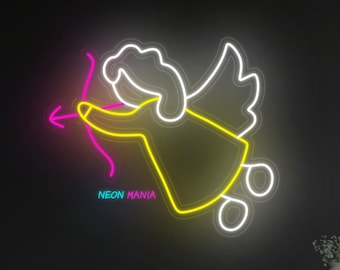 Cupid Led Neon Sign - Etsy