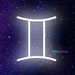Gemini Zodiac Symbol Neon Sign, Zodiac Sign Led Light, the Twins Neon ...
