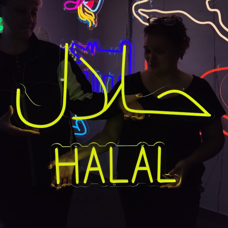 Halal Sign - Etsy UK