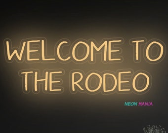 Rodeo Led Light Sign - Etsy