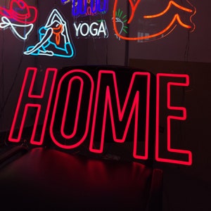 Home Neon Sign: Light up Your Home. Custom Wall Decor - Etsy