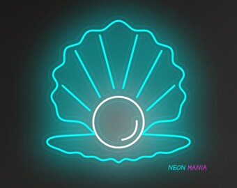 Sea Shell Neon Sign - Etsy