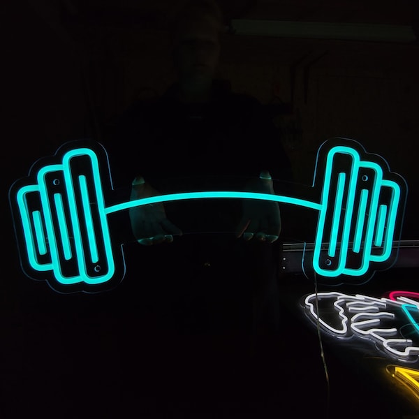 Led Neon Sign for Gym - Etsy
