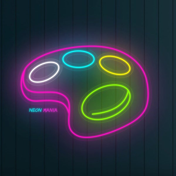 Neon Sign Painting - Etsy