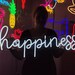 Happiness Neon Sign, Happy Led Light, Custom Bar Led Neon Sign, Home ...