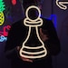 Chess Pawn Neon Sign, Chess Club Led Light Sign, Custom Chess Pieces ...