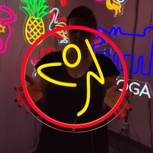 Zumba Neon Sign, Zumba Led Light, Zumba Decor Led Neon, Dance Light ...