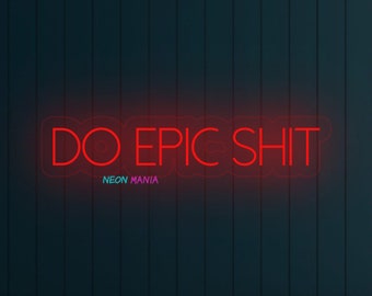 Shit Light Neon Sign - Etsy