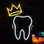 Tooth Neon Sign, Dental Office Decor, White Tooth Led Neon, Dentist ...