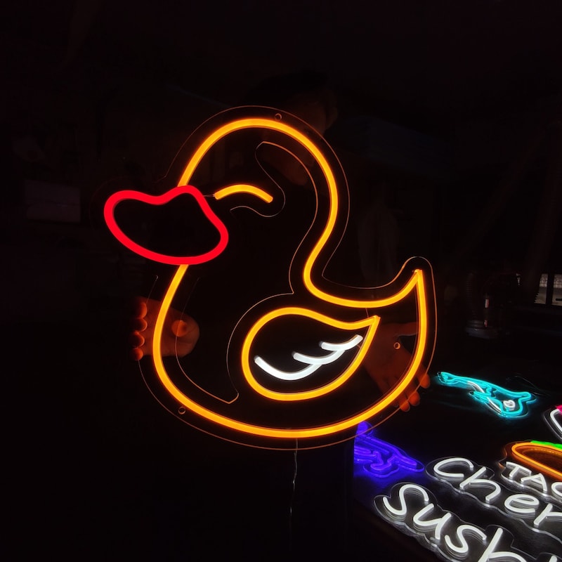 Duck Neon Sign - Etsy