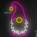Gnome Neon Sign, Christmas Gnome Led Neon, Custom Garden Gnome for Home ...