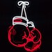 Boxing Gloves Neon Sign, Mitt Led Sign, Mitten Led Light, Custom Neon ...