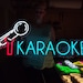 Karaoke Neon Sign, Microphone Neon Light, Stand up Show Led Light ...