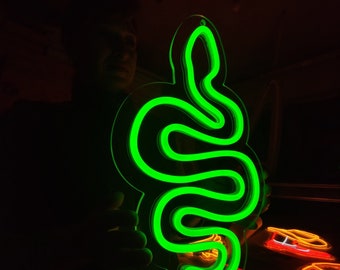 Snake LED Neon Sign - Etsy