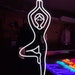 Yoga Girl Neon Sign Yoga Tree Pose Led Light Meditation Led - Etsy